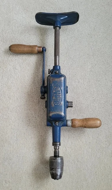 ANCIENNE PERCEUSE À Main VAL D'OR Chignole Vintage Outil Ancien EUR 36 ...