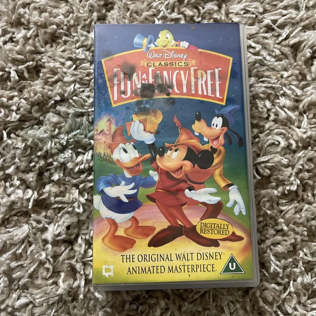 FUN AND FANCY Free (VHS, 2000) Disney Classic Mickey Mouse Donald £8.89 ...