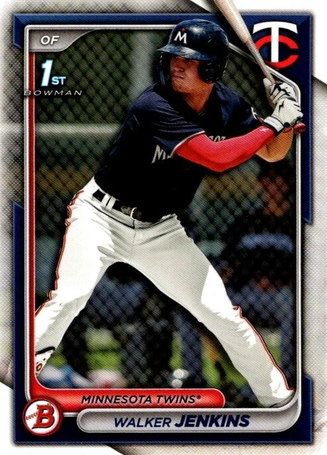 WALKER JENKINS 2024 Bowman Rookie 1° #BP-43 Minnesota Twins EUR 0,93 ...