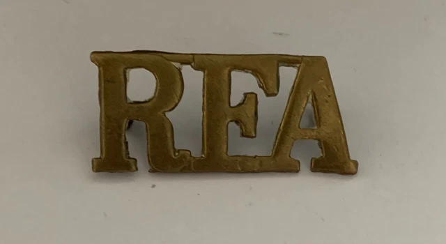 WW1 ROYAL FIELD Artillery Shoulder Title Badge 'RFA' £8.99 - PicClick UK