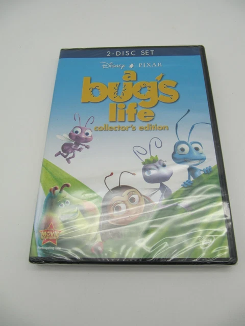 &A BUG'S LIFE& DISNEY/PIXAR 2-DISC DVD SET, COLLECTOR'S EDITION New ...