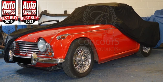 TRIUMPH TR4A/TR5/TR6 SOFT Fleece Lined Indoor Breathable Car Cover 1961 ...