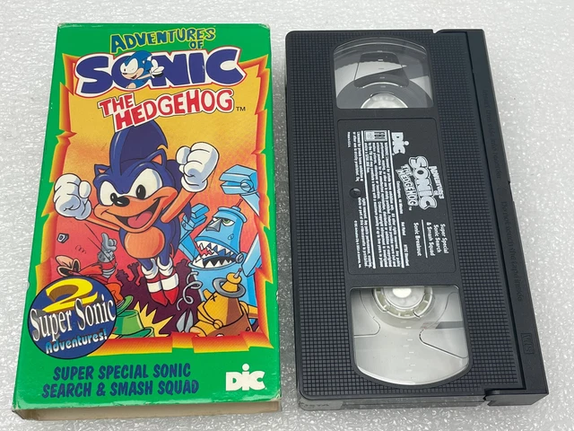 ADVENTURES OF SONIC The Hedgehog VHS Video Tape Super Special, Search ...