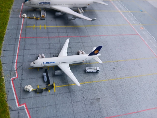 LUFTHANSA BOEING 747 Boeing 737 Airbus A320 Mc Donnell Douglas Dc 10 ...