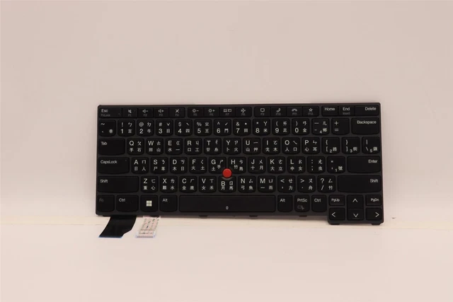 LENOVO THINKPAD L13 Gen 4 Keyboard Traditional Chinese Black Backlit ...