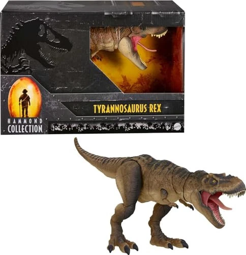 MATTEL JURASSIC WORLD Jurassic Park Hammond Collection T-Rex [Total ...