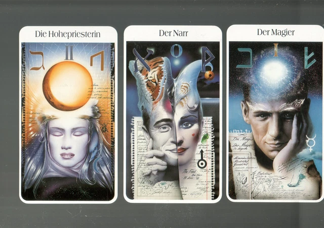 LE TAROT DE Carl W. Rohrig/Rohring Tarot/Edition Originale Allemande ...