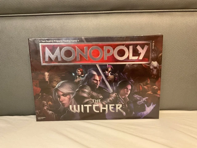 THE WITCHER MONOPOLY Board Game NEW SEALED RARE! £90.00 - PicClick UK