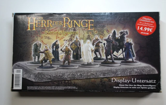 HERR DER RINGE - 10 Figuren mit Display in Originalverpackung EUR 16,66 ...