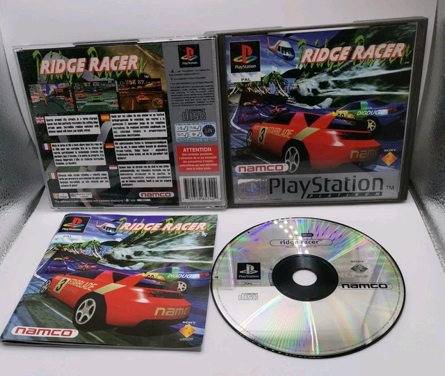 RIDGE RACER. PS1 Game (Platinum). Complete inc Manual. Tested and ...