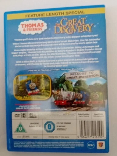 THOMAS THE TANK Engine and Friends: The Great Discovery DVD (2008) EUR ...
