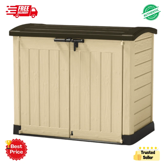 KETER STORE-IT-OUT ARC Plastic Garden Storage Boxes XL Large Waterproof ...