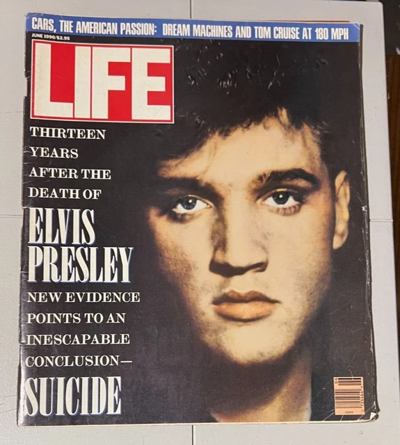 LIFE MAGAZINE JUNE 1990 13 Years After The Death of Elvis Presley £1.18 ...