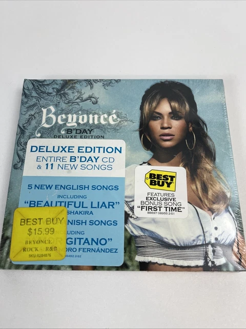 BEYONCÉ - B'DAY Deluxe Edition (2 CD Set 2007 Best Buy Exclusive) New ...