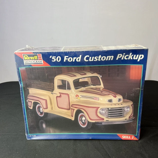 REVELL MONOGRAM ‘50 Ford Custom Pickup Model Kit 1:25 NEW $30.00 - PicClick