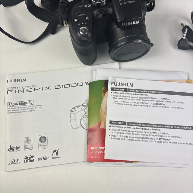 FUJIFILM FINEPIX S Series S1000fd 10.0MP Digital Camera Spares Or Repair £9.99 - PicClick UK