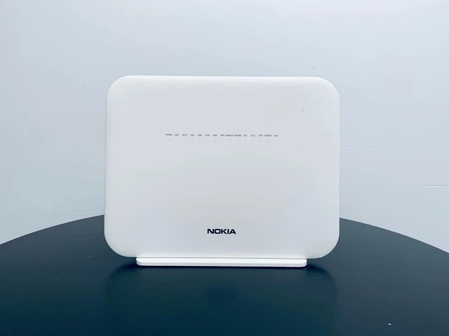NOKIA G-2425G-B ROUTER ONT Dual-Band Gigabit Wireless Router 802.11b/g ...
