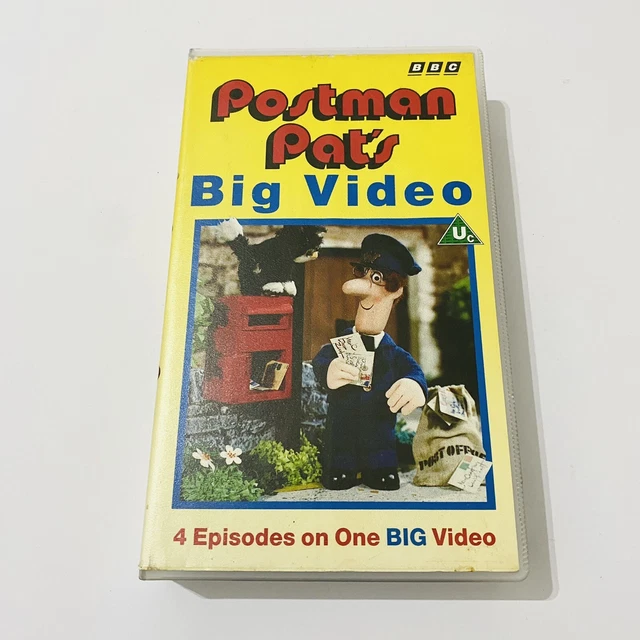 POSTMAN PAT’S BIG Video (VHS, 1986) Rare Postman Pat BBC Kids VHS Video ...