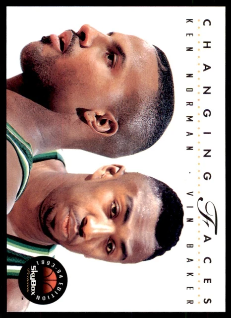 1993-94 SKYBOX BASKETBALL Ken Norman/Vin Baker Milwaukee Bucks #306 EUR ...