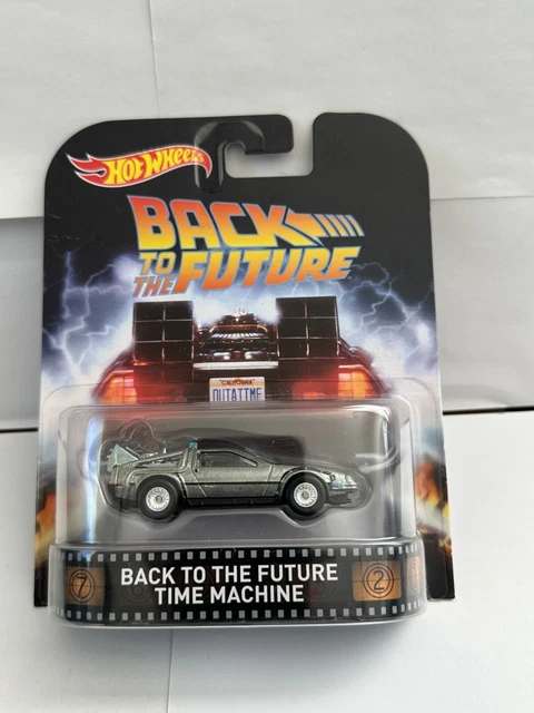 HOT WHEELS BACK To The Future Time Machine DeLorean Retro Entertainment K83 £25.06 - PicClick UK