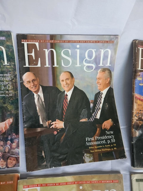 ENSIGN MAGAZINES LDS Mormon Church of Jesus Christ VTG Lot Of 6 Issues ...