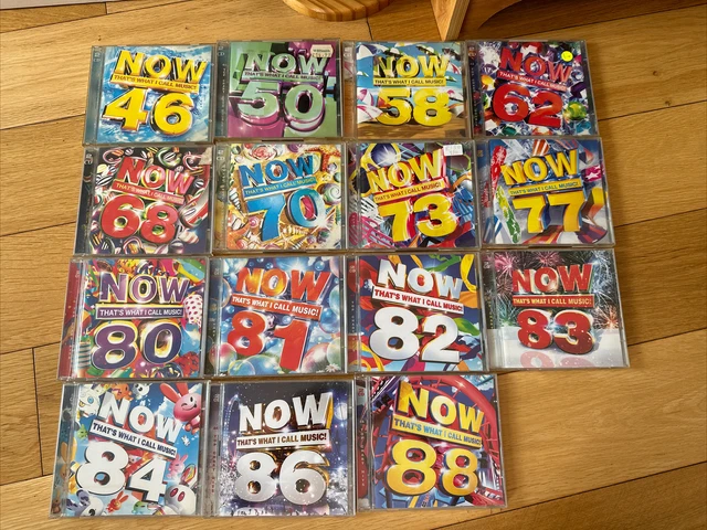 15X NOW THATS What Call Music 46, 50, 58, 62, 68, 70, 73, 77, 80-84, 86 ...