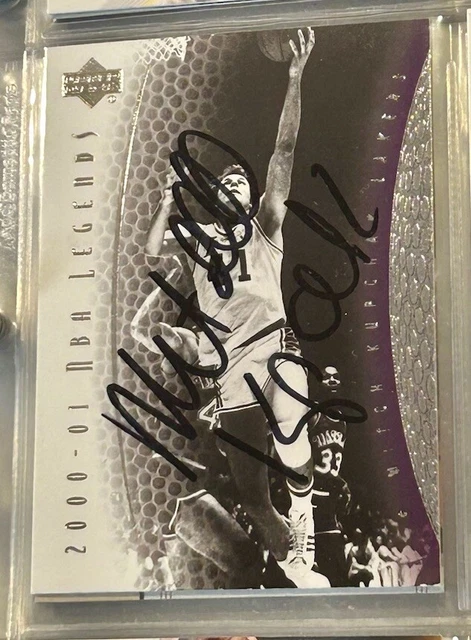 AUTOGRAPHE SIGNÉ MITCH Kupchak 2000-2001 Upper Deck Legends signature ...