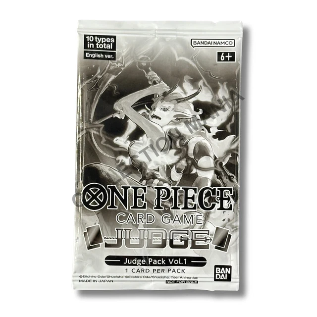 BOOSTER ONE PIECE Card Game Judge Pack Vol.1 Anglais Scellé EUR 9,90 - PicClick FR
