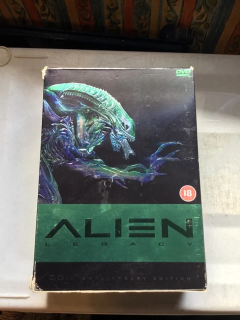ALIEN LEGACY BOX Set 4 Dvd Alien / Aliens / Alien 3 / Alien ...