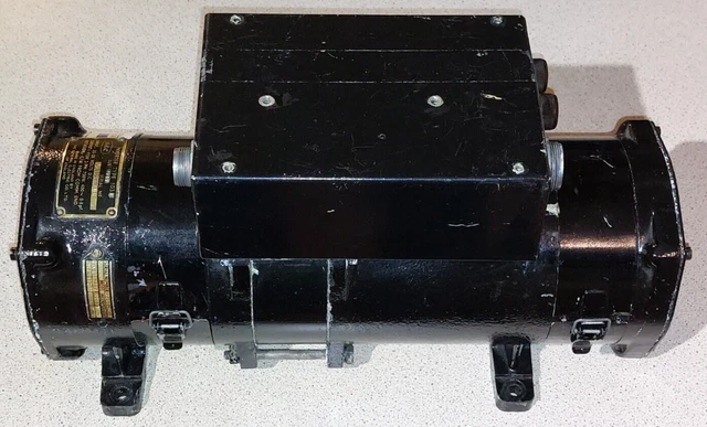 VINTAGE GEC AVIONICS aircraft rotary converter inverter 400Hz 3 phase ...