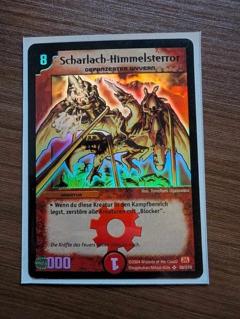 GERMAN - DM01 - S8/S10 - Scharlach-Himmelsterror - Duel Masters Super ...