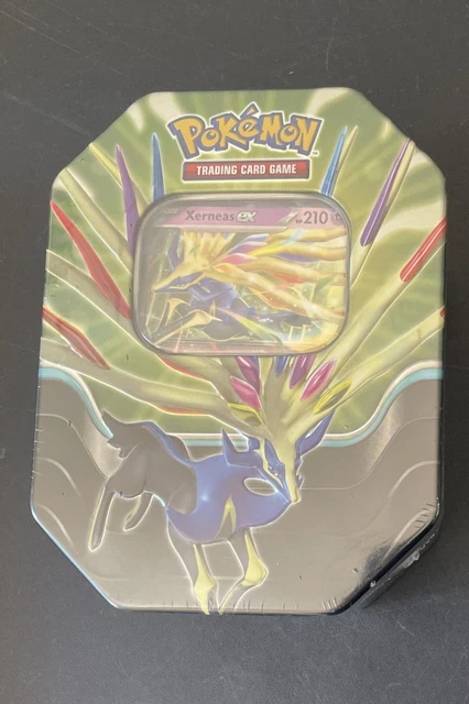 POKÉMON TCG: AZURE Legends Tin (Xerneas ex) Brand New Sealed $34.99 ...