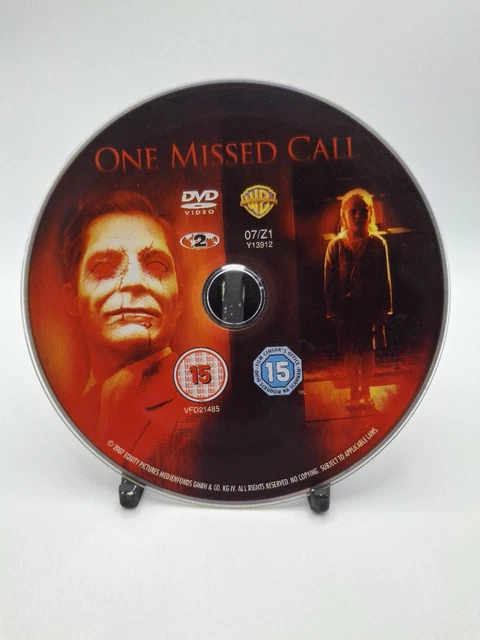 ONE MISSED CALL DVD 2007 DISC ONLY £1.90 - PicClick UK