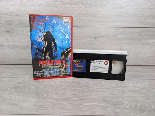 PREDATOR 2 1990 VHS Tape Big Box Ex-Rental £24.99 - PicClick UK