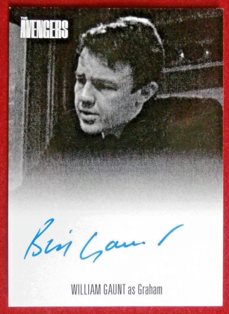 THE COMPLETE AVENGERS - WILLIAM GAUNT - Personally Signed Autograph ...