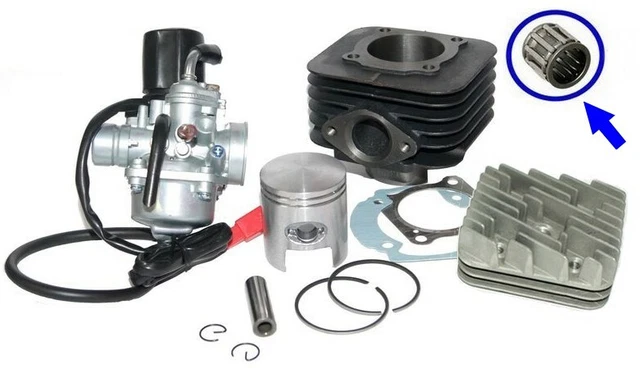 BIG BORE 70CC CYLINDER BARREL CARB KIT HEAD for PIAGGIO VESPA ET2 LX ...