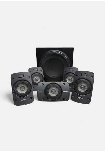 LOGITECH Z906 5.1 Surround Sound SpeakerSystem 1000 Watts Peak Power ...