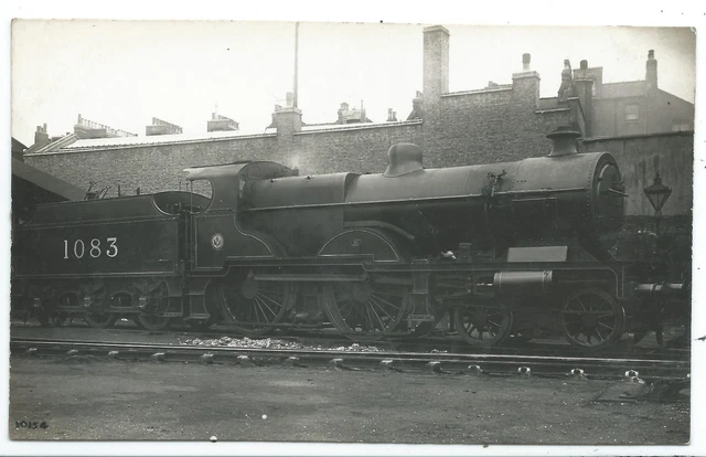 LONDON, MIDLAND SCOTTISH RAILWAY - LMS STEAM LOCO no.1083 Real Photo ...