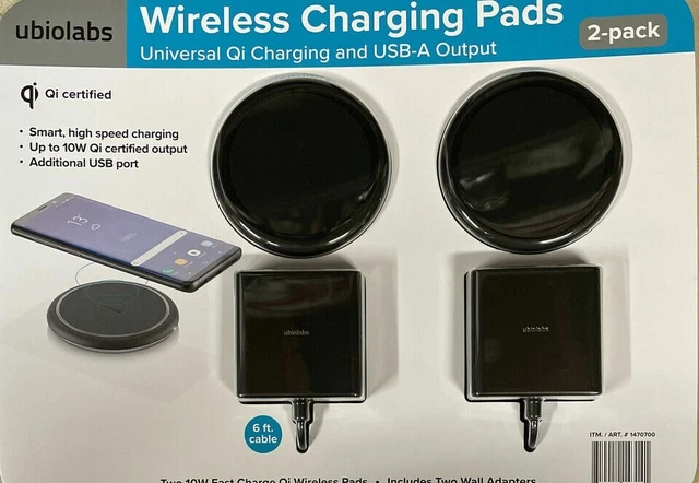 UBIO LABS WIRELESS Charging Station 2 Pack $37.78 - PicClick CA