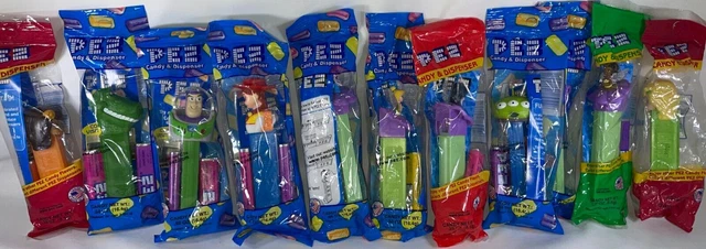 DISNEY PIXAR PEZ Dispensers Collectible Toy Story Buzz Woody Tinker ...