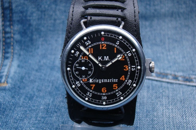 GERMAN NAVY FLEET KM KRIEGSMARINE U-BOOT BOAT MILITARY WATCH ww2 type ...