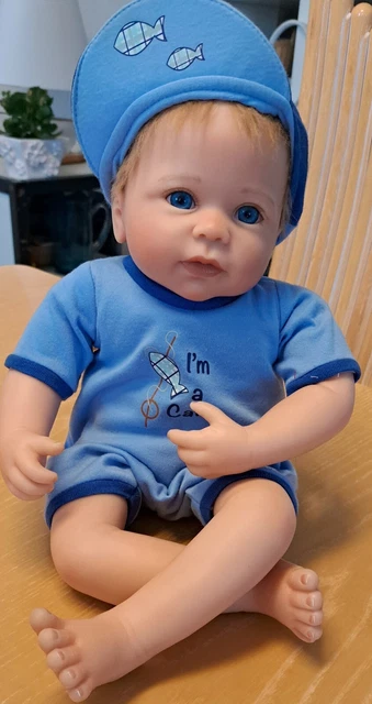 LINDA MURRAY BABYPUPPE LINUS 43 cm - RealTouch®-Viny l- Ashton Drake ...