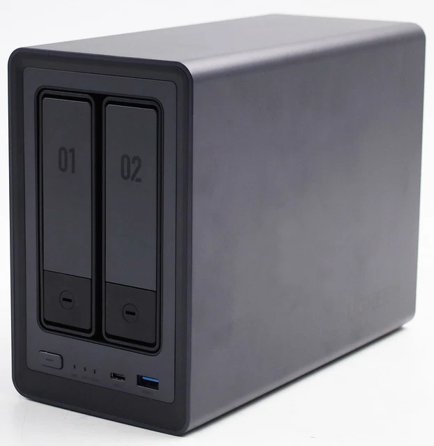 UGREEN NASYNC DXP2800 2-Bay Desktop NAS Intel N100 Quad-Core-CPU 8GB ...