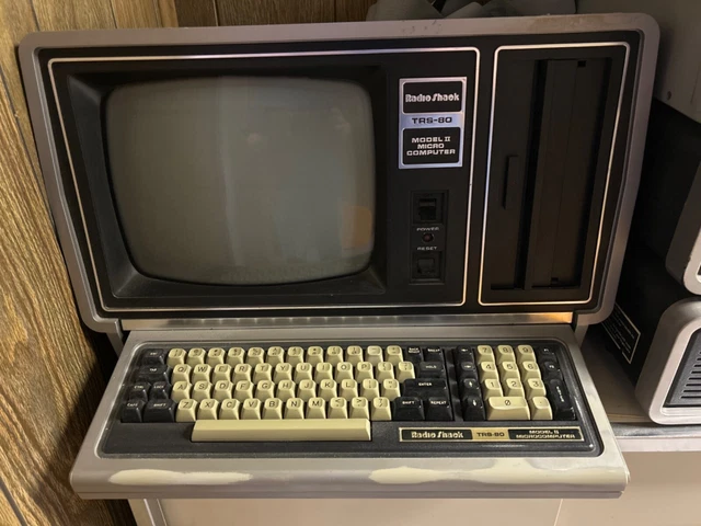 RADIOSHACK TRS 80 model II MICRO COMPUTER $1,900.00 - PicClick