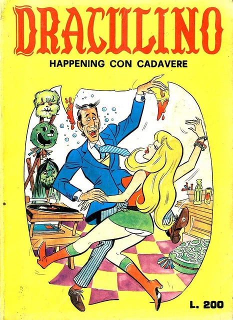 &DRACULINO& N. 4-5-10-20. Fumetto del terrore comico di G. Pederiali ...