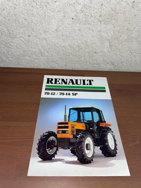 BROCHURE PROSPEKT PROSPECTUS TRACTEUR RENAULT SERIE SP tractor-traktor-claas-ih EUR 4,99 ...