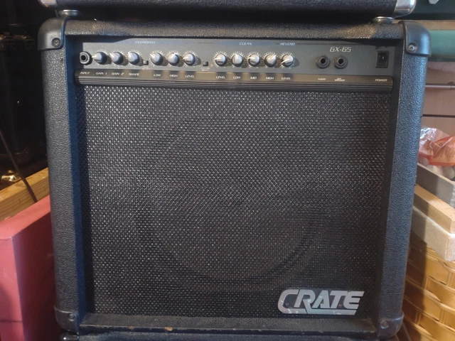 CRATE GT65 3 Channel Guitar Amp 112 With Spring Reverb £76.62 - PicClick UK