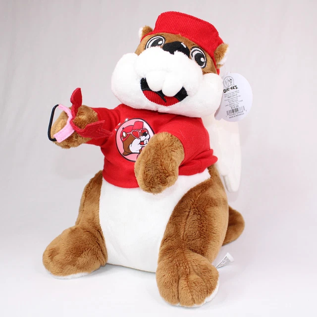 BUCKEY BEAVER BUC-EES Valentine Mascot Truck Stop Plush Stuffed Animal ...