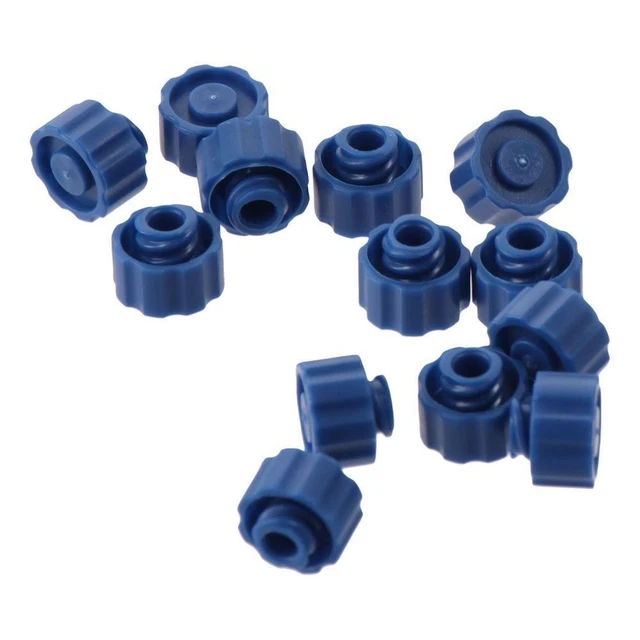 PLASTIC SYRINGE TIP Caps Blue Tip Cap Easy No Needle Lock Cap $11.00 ...