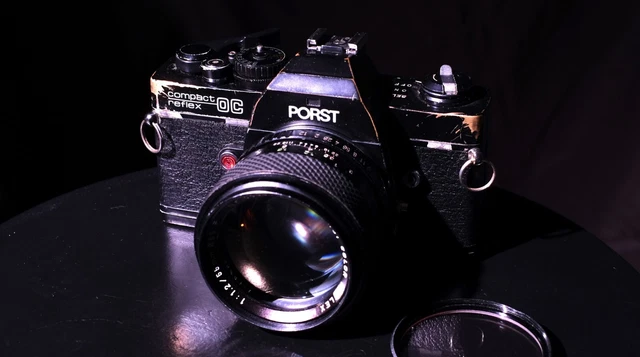 PORST COMPACT REFLEX OC + Color reflex Auto 55 mm 1:1.2 Lens Pentax PK ...